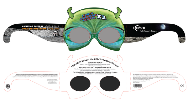 Wacky Alien Eclipse Glasses | American Paper Optics